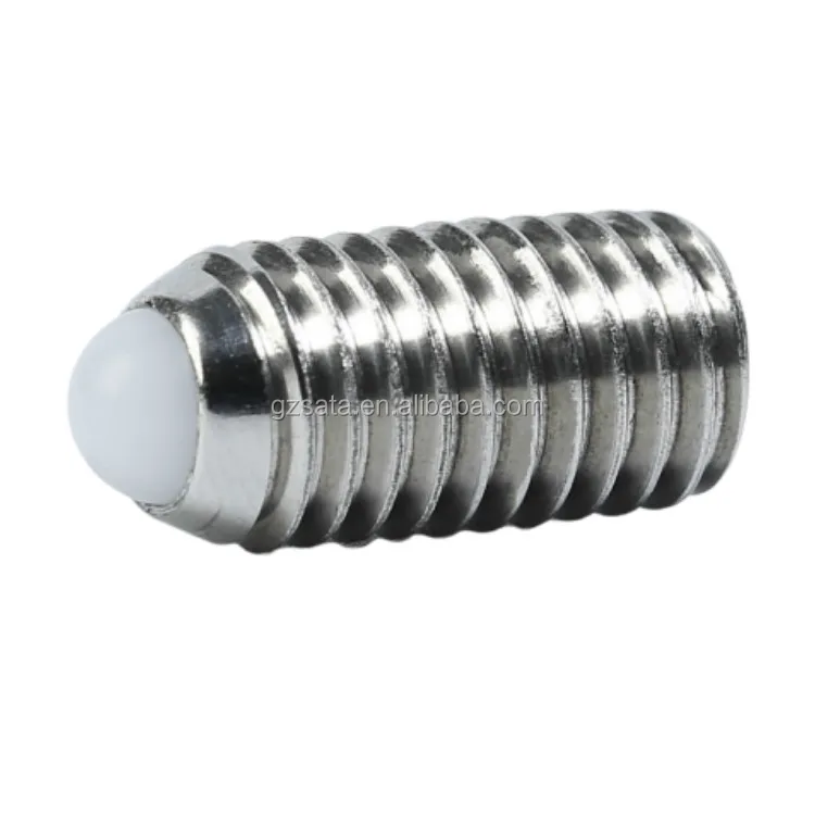 Metric Stainless Steel 304 Hex Socket Spring Plunger Ball Point Set ...