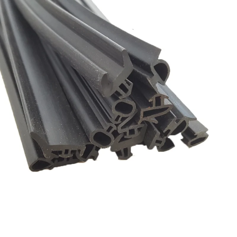 U Channel Shape Door Bottom EPDM Rubber Gasket Seal Strip