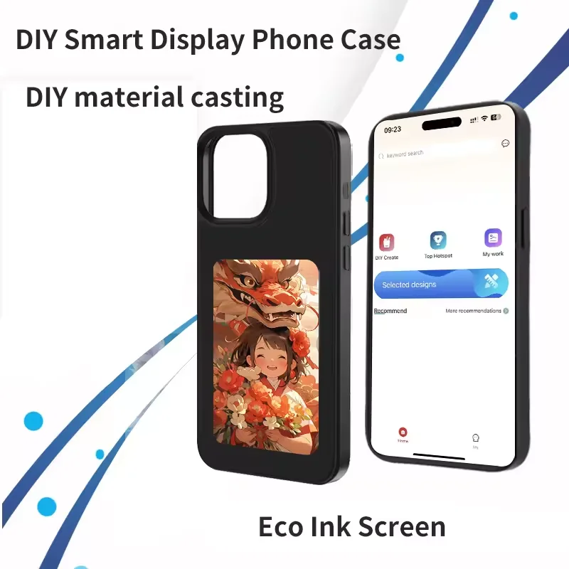 OEM Custom DIY Ink Screen NFC Mobile Phone Case for Iphone