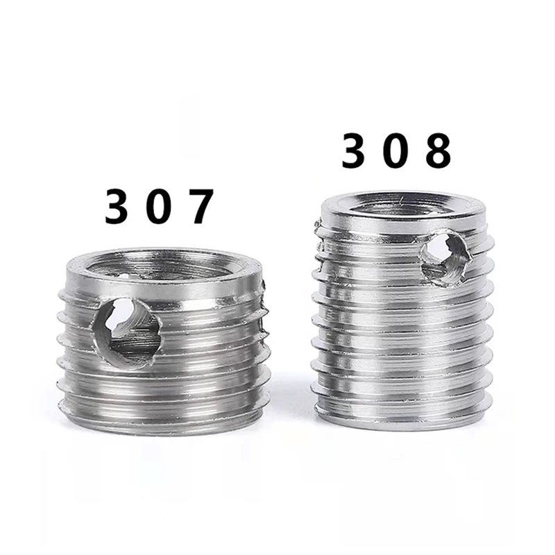 303 Stainless Steel Insert And Outer Screw Inserts Thin-walled Slotted ...