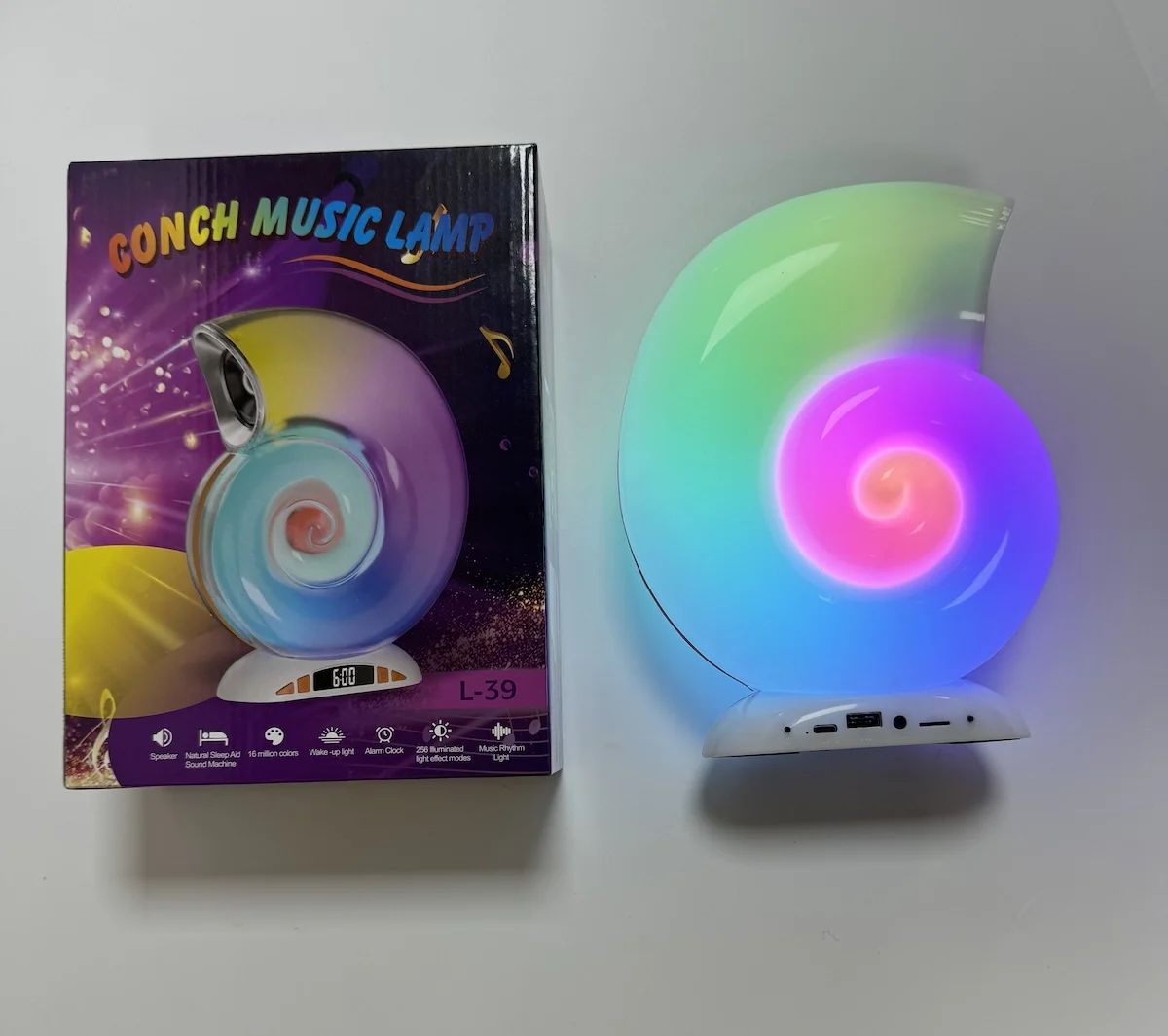 Smallorders Smart Media Usb Sd Card Usb Fm Radio Alarm Clock Led Light ...