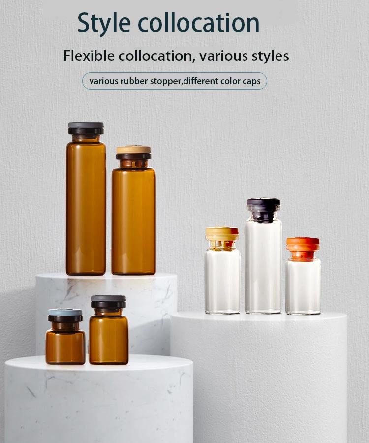 Custom Printed logo 20mm Vial Cap Custom 10ml Vial Aluminum Cap with ...