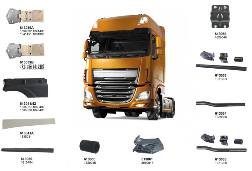 Shop High-Quality DAF XF 106 Truck Body Parts - over 200 Items