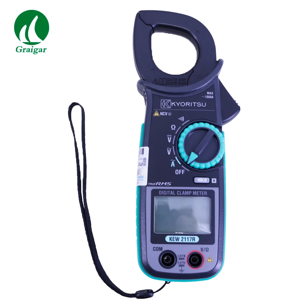 Kew 2117r Ac Digital Clamp Meters With True Rms 60.00/600.0/1000a ...