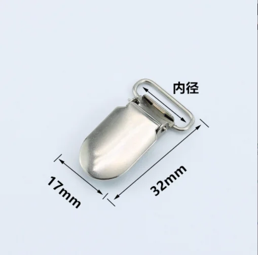 Wholesale Various Adjuster Stainless Steel Suspender Clip