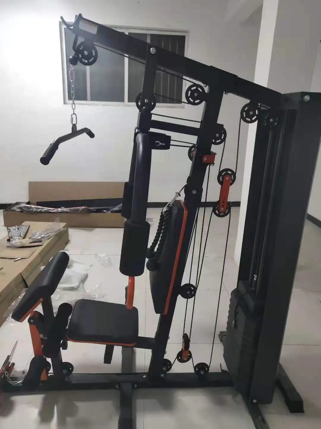 Home Gym Multi Function Single Station - 75kg Weight Stack