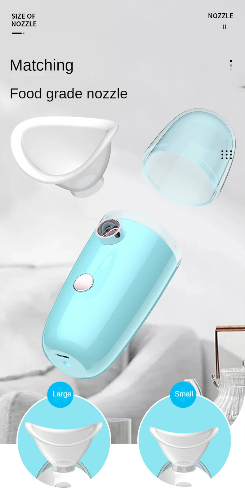 Mano Mist Fogging Spray Steam Eye Moistening Instrument Relieve Fatigue ...