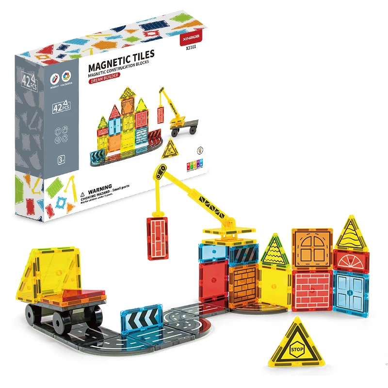 Colorful Magnetic Building Blocks - XINBIDA Creativity Set
