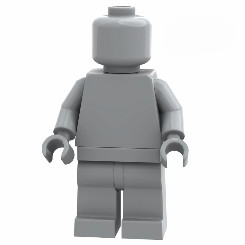 Mini Building Block Bricks Toy Children Cute Polychrome White Body ...