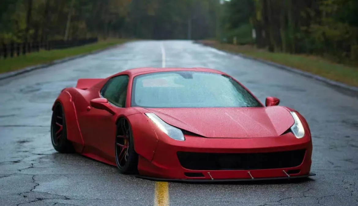LB Wide-body Kit for Ferrari 458 Body Kit 458 Upgraded LB Wide-body Kit ...