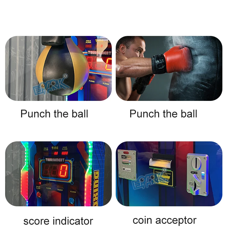 Arcade Boxing Game Machine - Fun & Prizes for All Ages
