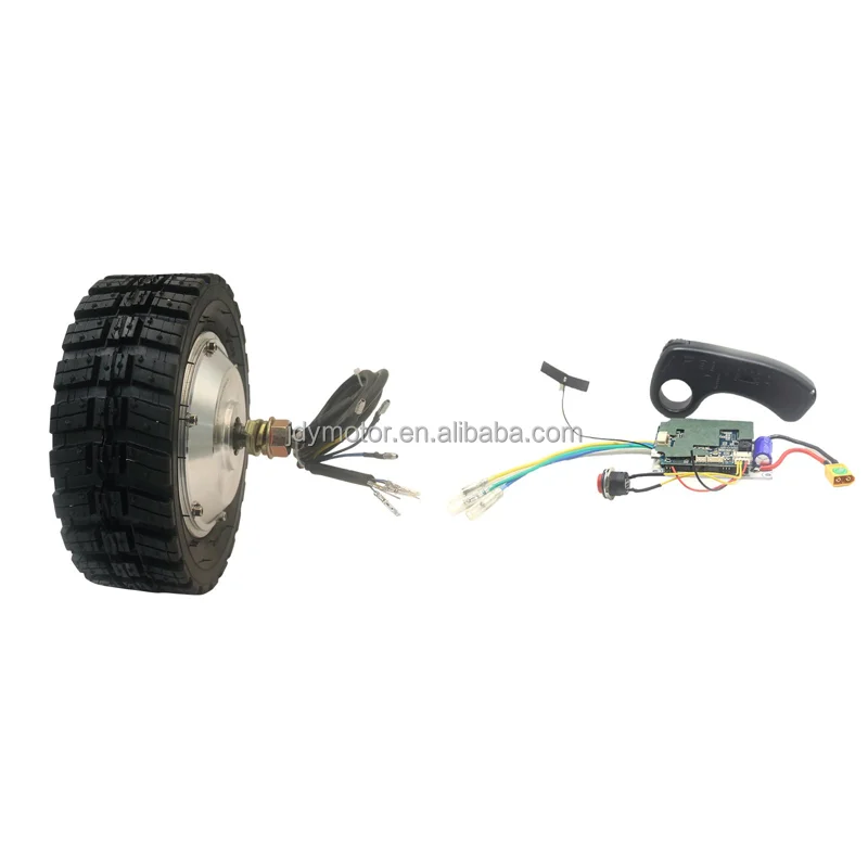 Jdymotor 8-inch Brushless Wheel Geared Motor Load Of 200kg 24v Dc 5km/h ...
