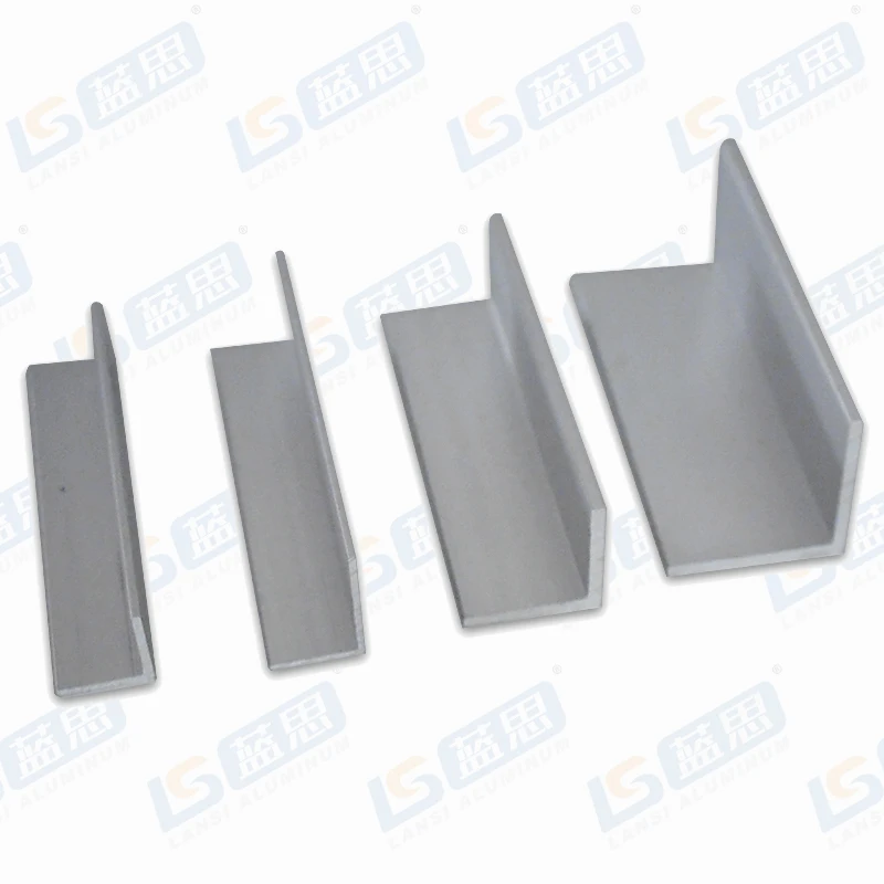 Oem Aluminum Profile Aluminum Angle Extrusions Slotted Aluminium Angle ...