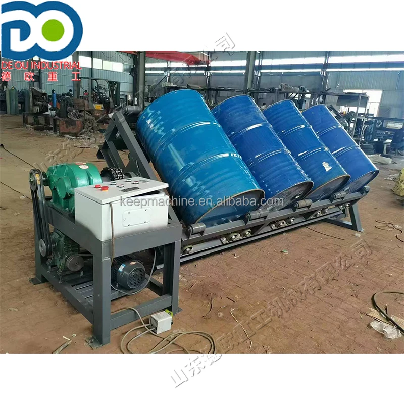 Oil Drum Cleaning Machine 200L - Semi-Automatic 4C