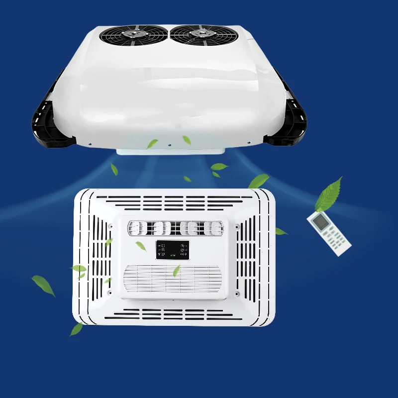 Large Truck Parking Dual-fan air Conditioner Overhead All-in-one ...