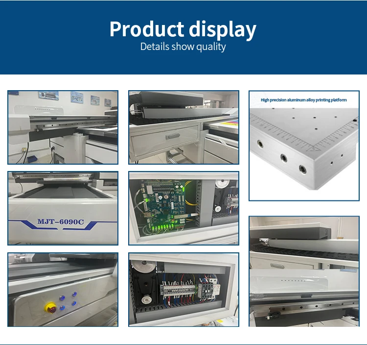 Myjet Factory Price Small Varnish Flatbed LED UV Printer 6090-C with ...