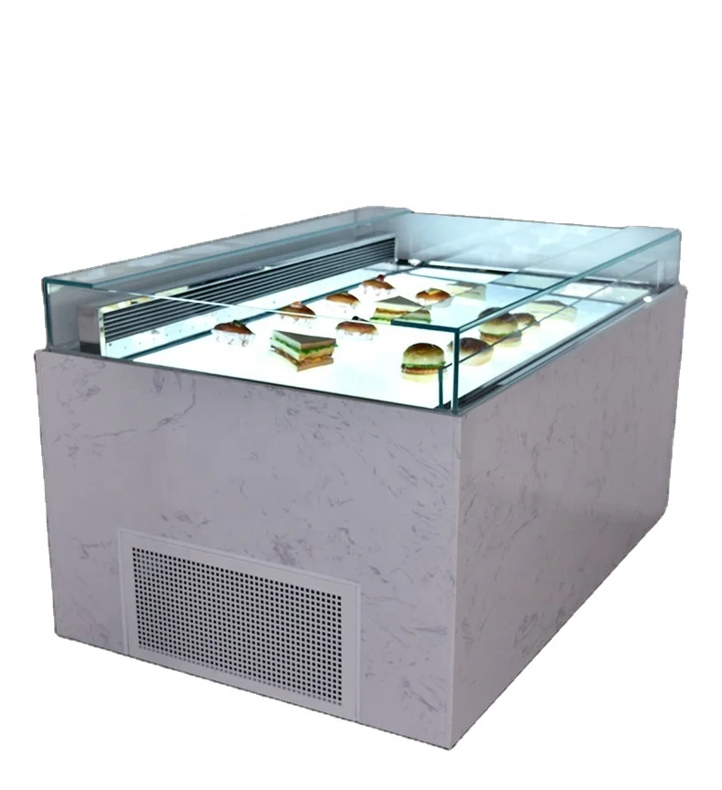 Horizontal Open Display Sandwich & Cheese Refrigerator Display ...