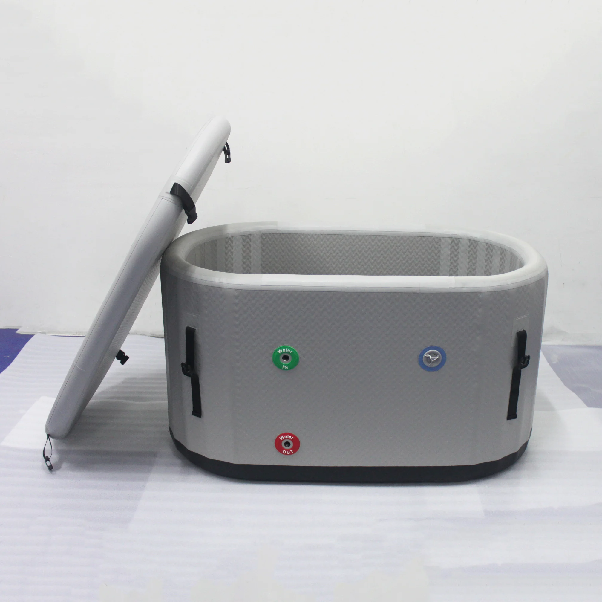 Portable Ice Bath Tub PVC Inflatable Cold Plunge Ice Bath for Fitness ...