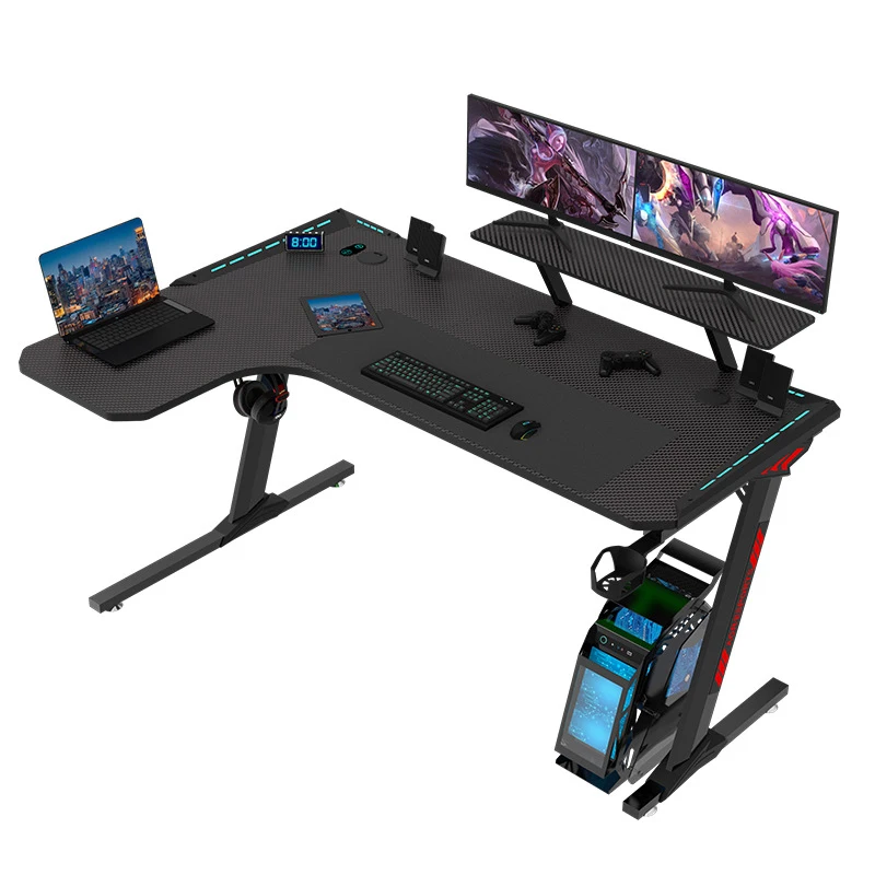 Wholesale L-shaped Gaming Table Racing Style Gaming Table| Alibaba.com