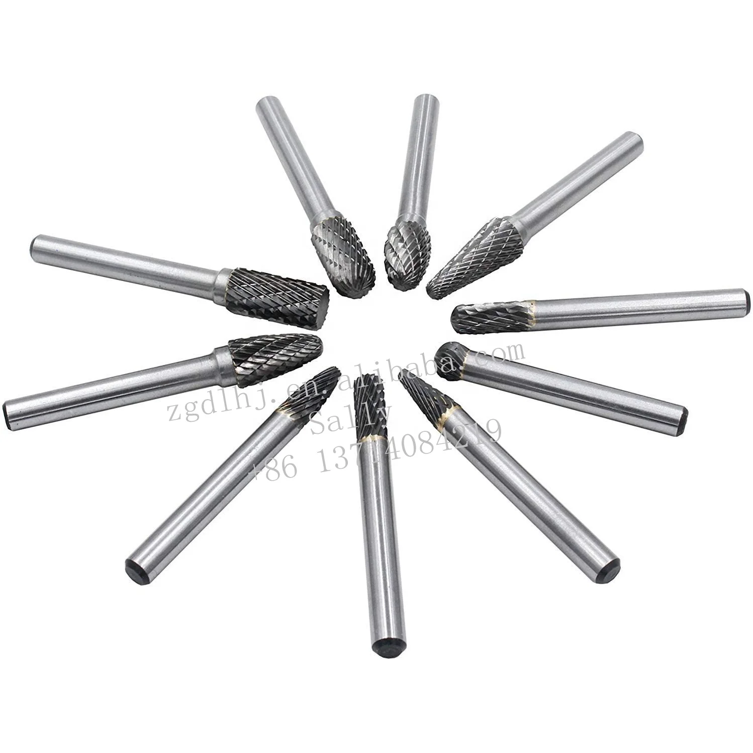 Dl Rotary File Double/single Groove Rotary Burrs Cutting Tools ...