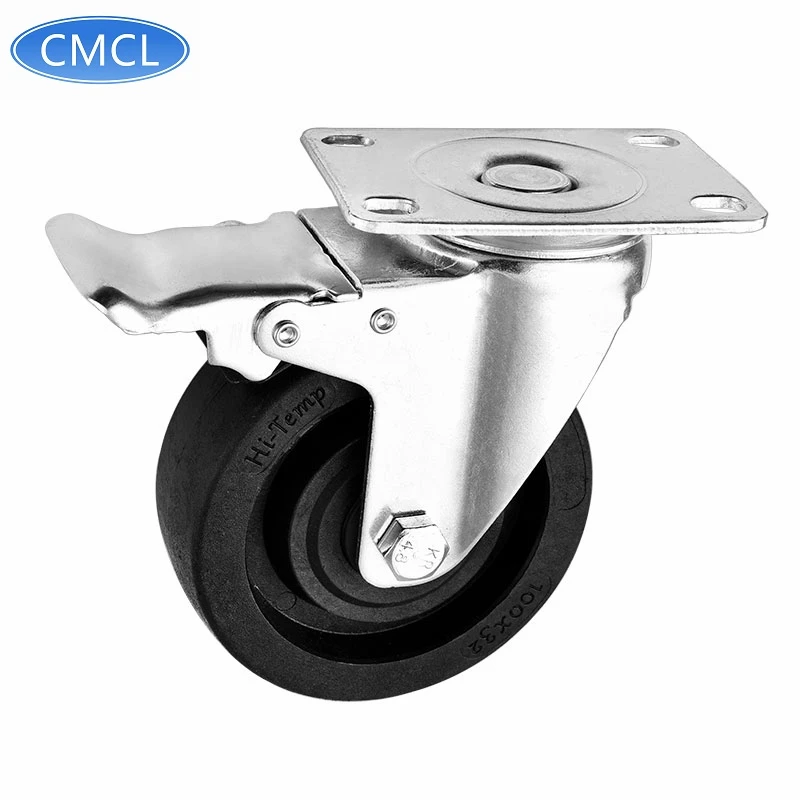 CMCL Casters for Autoclaves Clean Rooms 475 Fahrenheit Degree High Heat ...