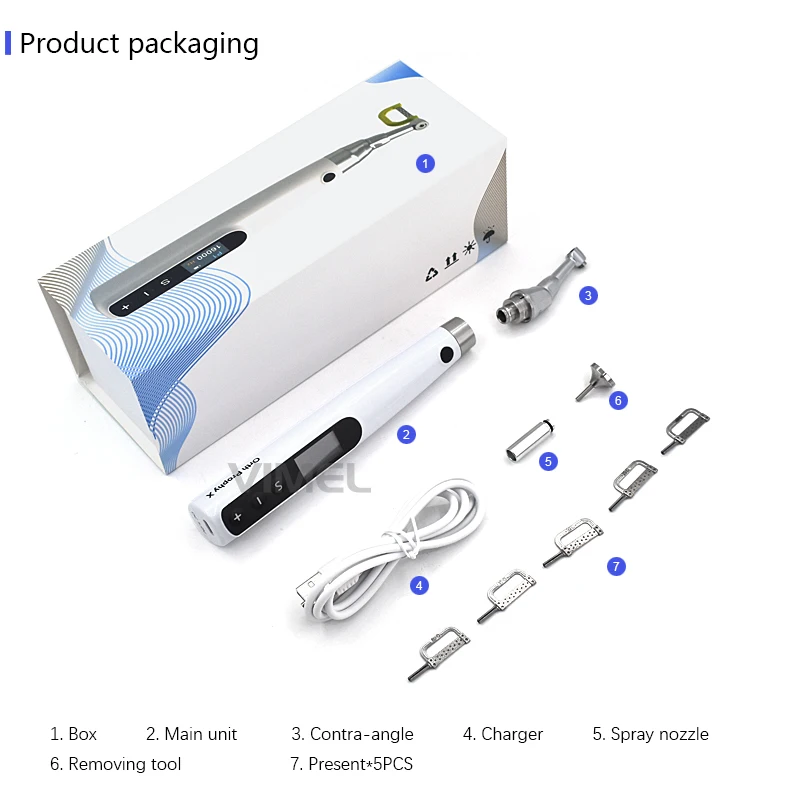 Oem 2024 New High Frequency Orthodontics Prophy Motor Electric Contra ...