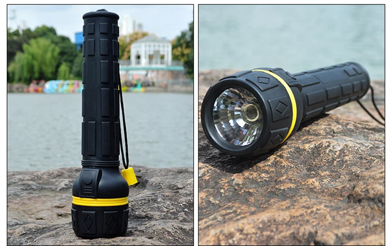 Emergency Lighting Flashlight D Size Battery Contact Wholesale Classic ...