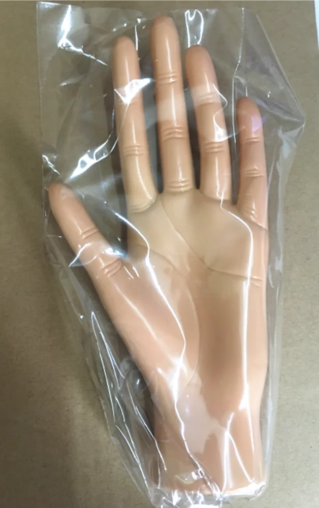 Nail Hand Practice Model Soft Plastic Hand For Nail Art Training - Buy ...