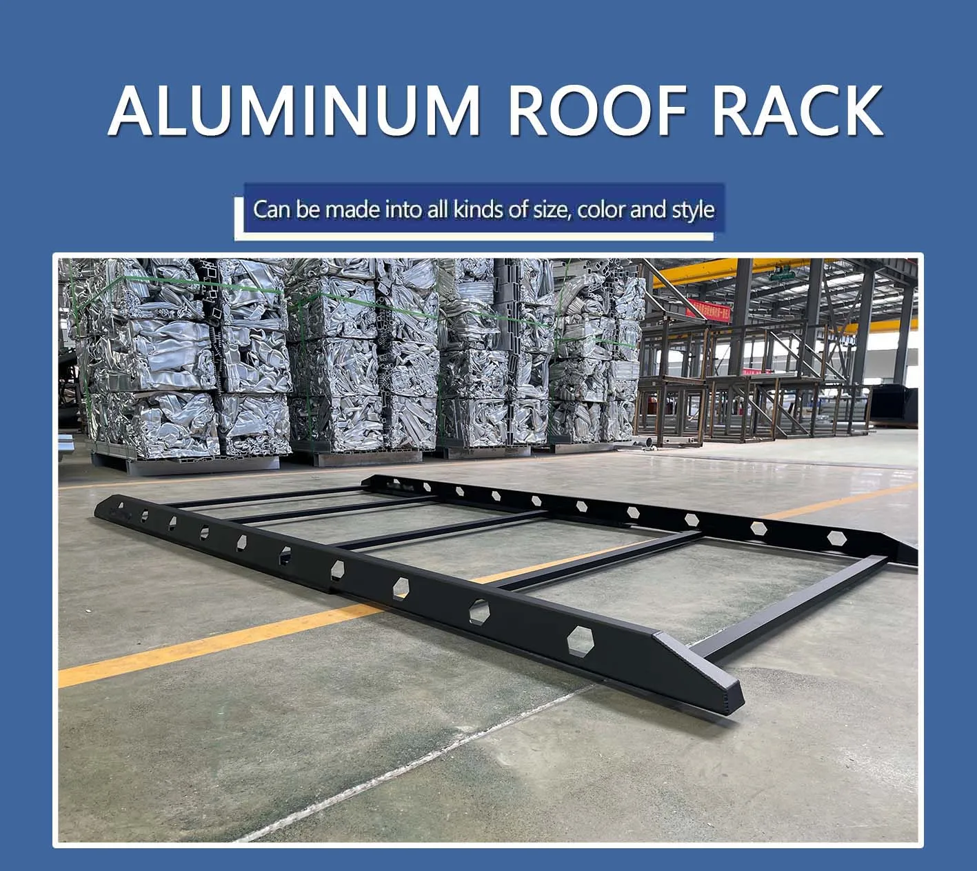 4X4 Roof Rail Rack Universal Car Rack Roof Bars Cargo Carrier Luggage ...