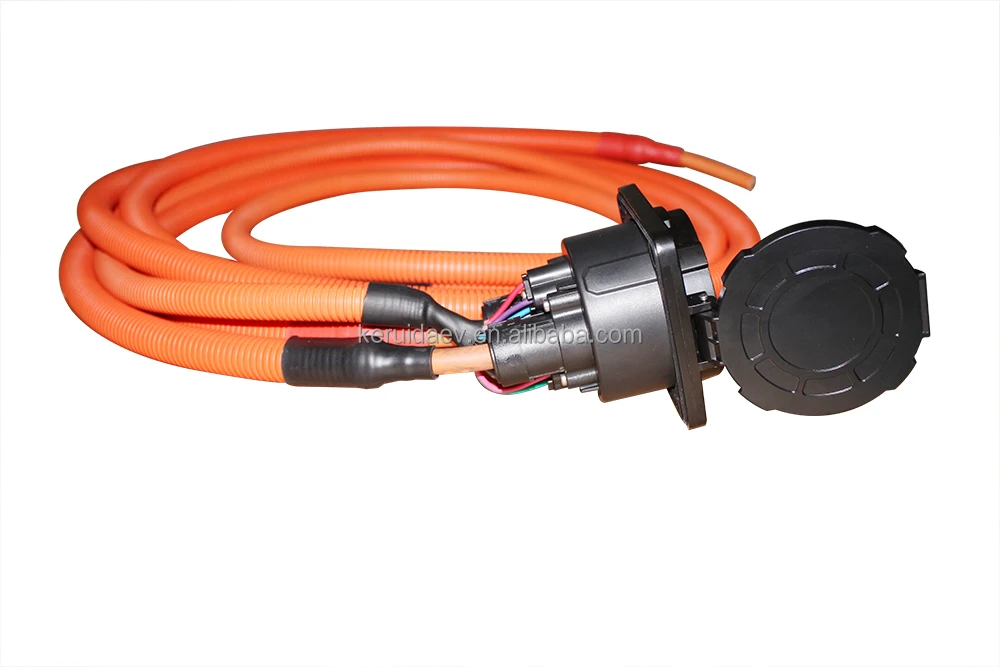 200a Chademo Inlet With 2m Cable Dc Quick Charging Socket For Japanese ...