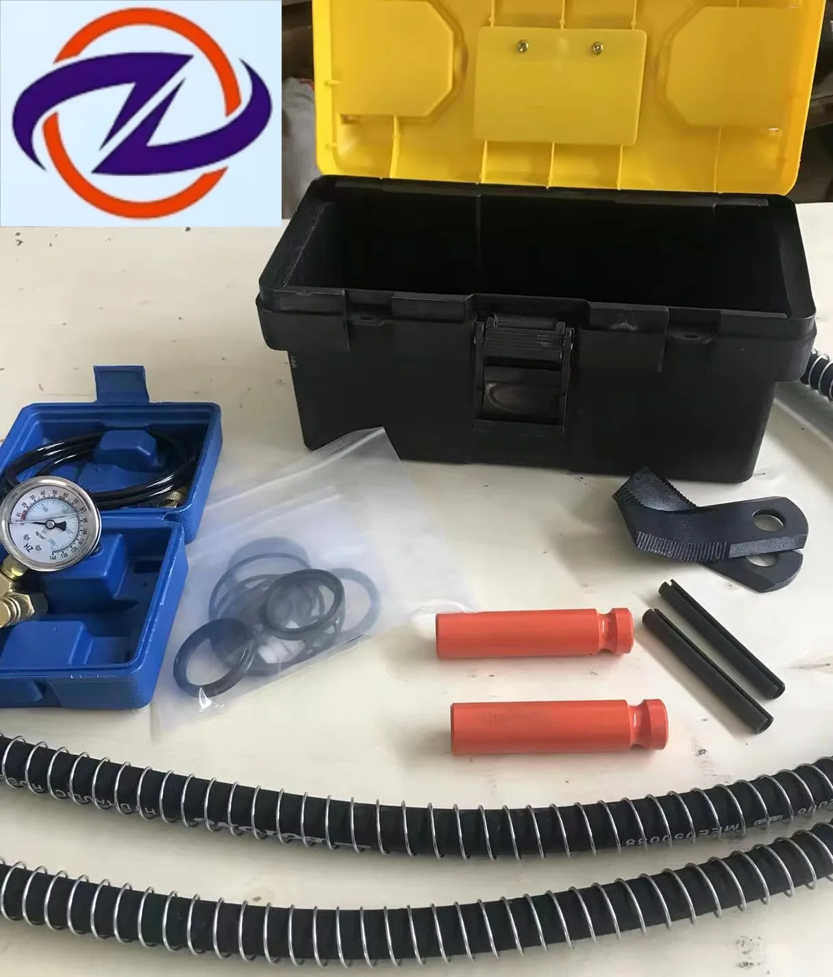 Excavator Hydraulic Hammer Pipe Kit Essential Components for Crushing ...