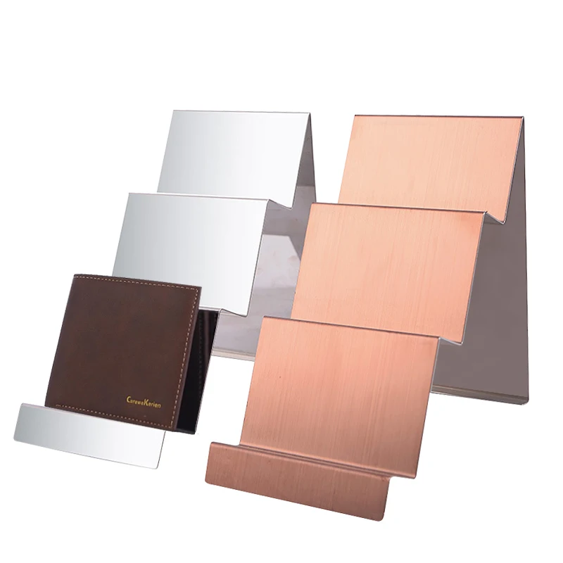 Store Counter Top Purse Storage Rack Holder Desktop Stainless Steel 2/3 ...