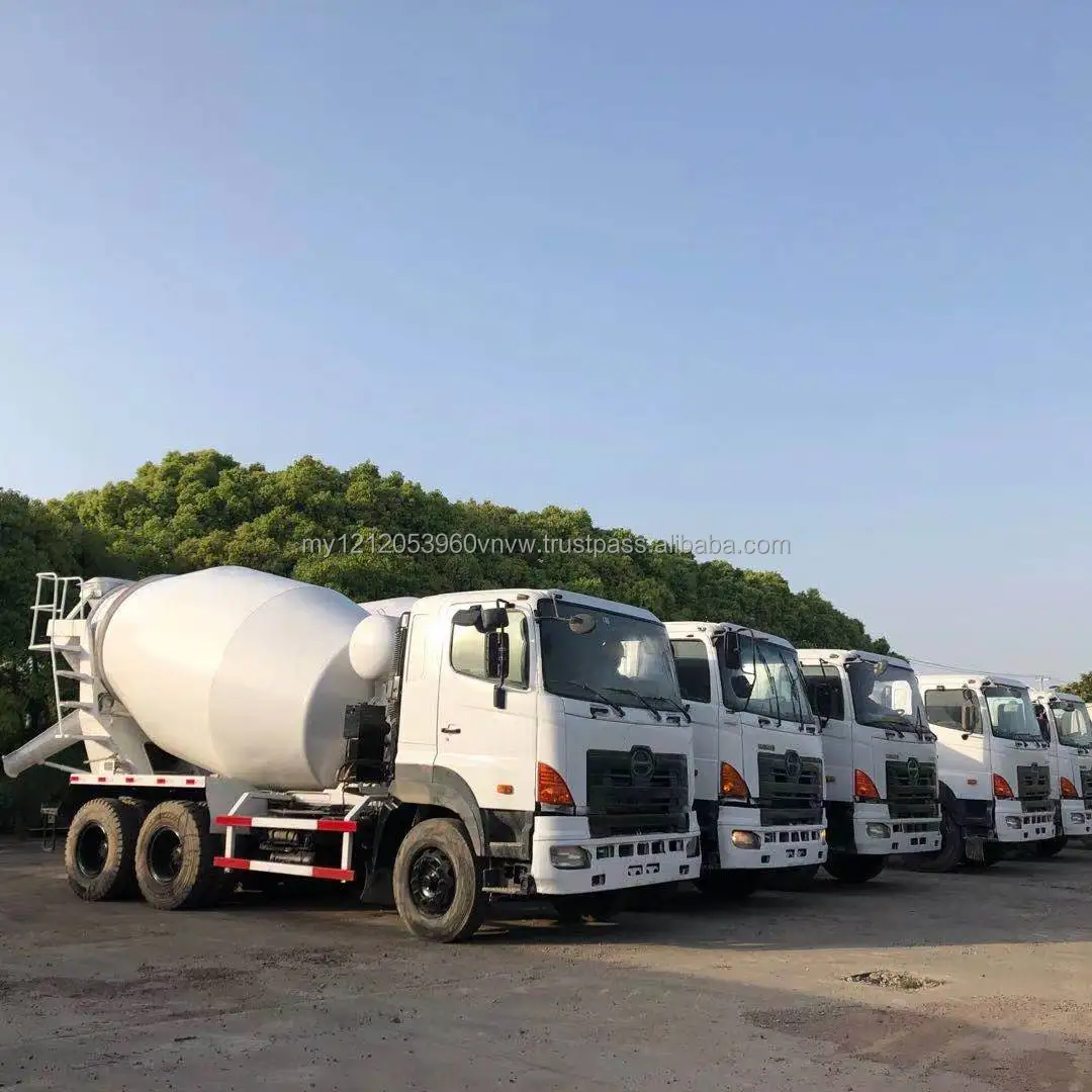 Self Loading Japan Hino 700 Used Mixer Truck / Second Hand Hino Mobile ...