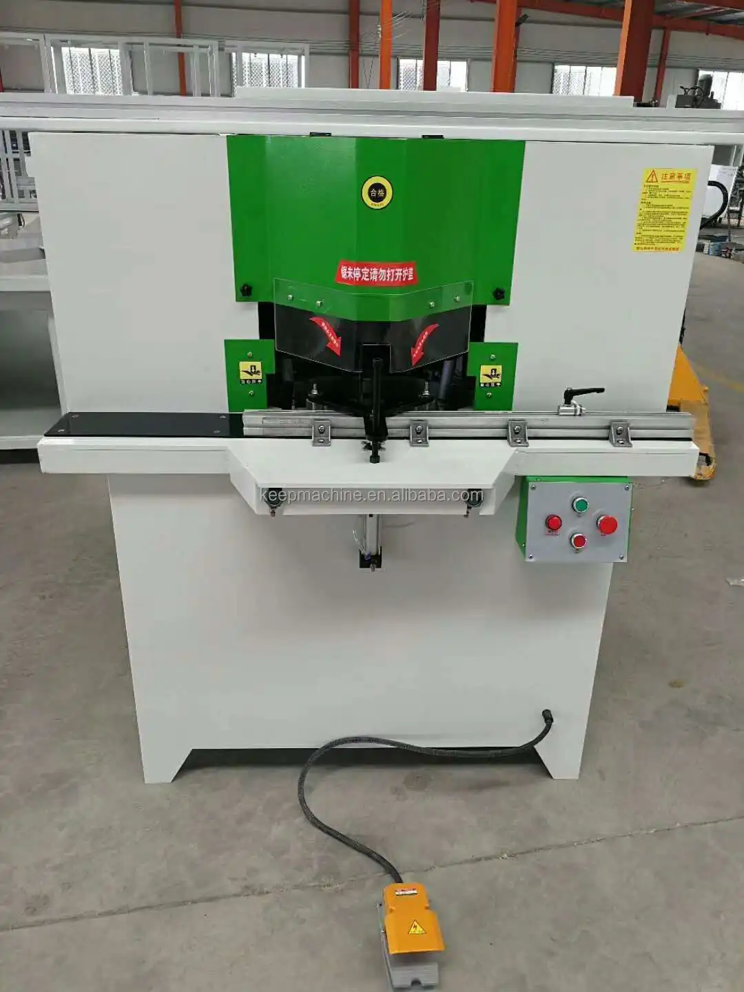 Aluminum Notching Machine - Precision 45 Degree Cutting