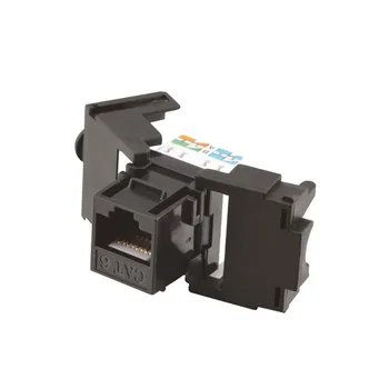 Renbao Network Tool Free Cat5e/cat6 Utp Punch Down 180 Degree Rj45 Unshielded Keystone Jack ...