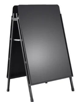 Metal Advertising Boards Stand Free Standing Display a Frame Double ...