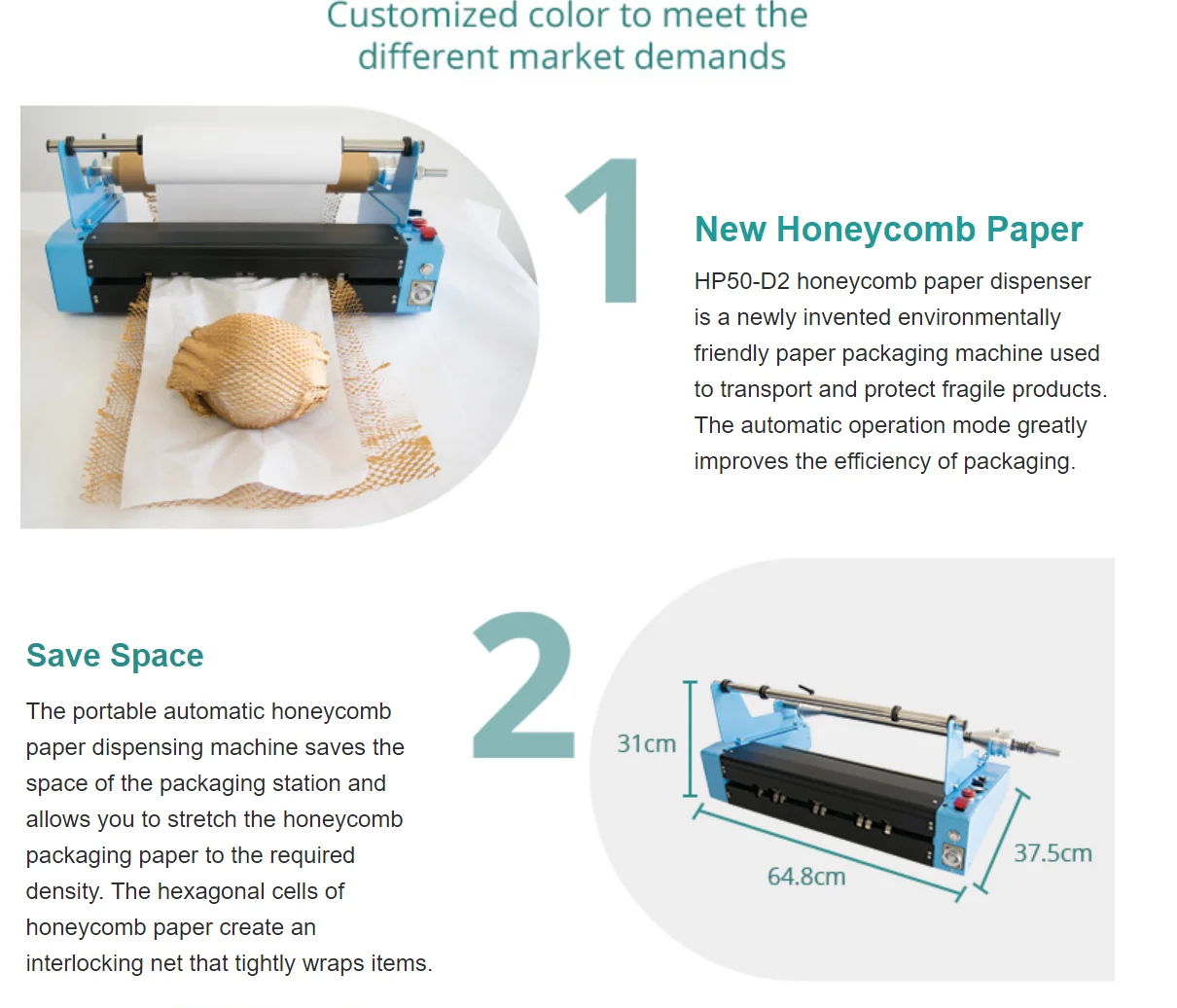 Eco-friendly Kraft Paper Dispenser - Geami Hexcel Solutions