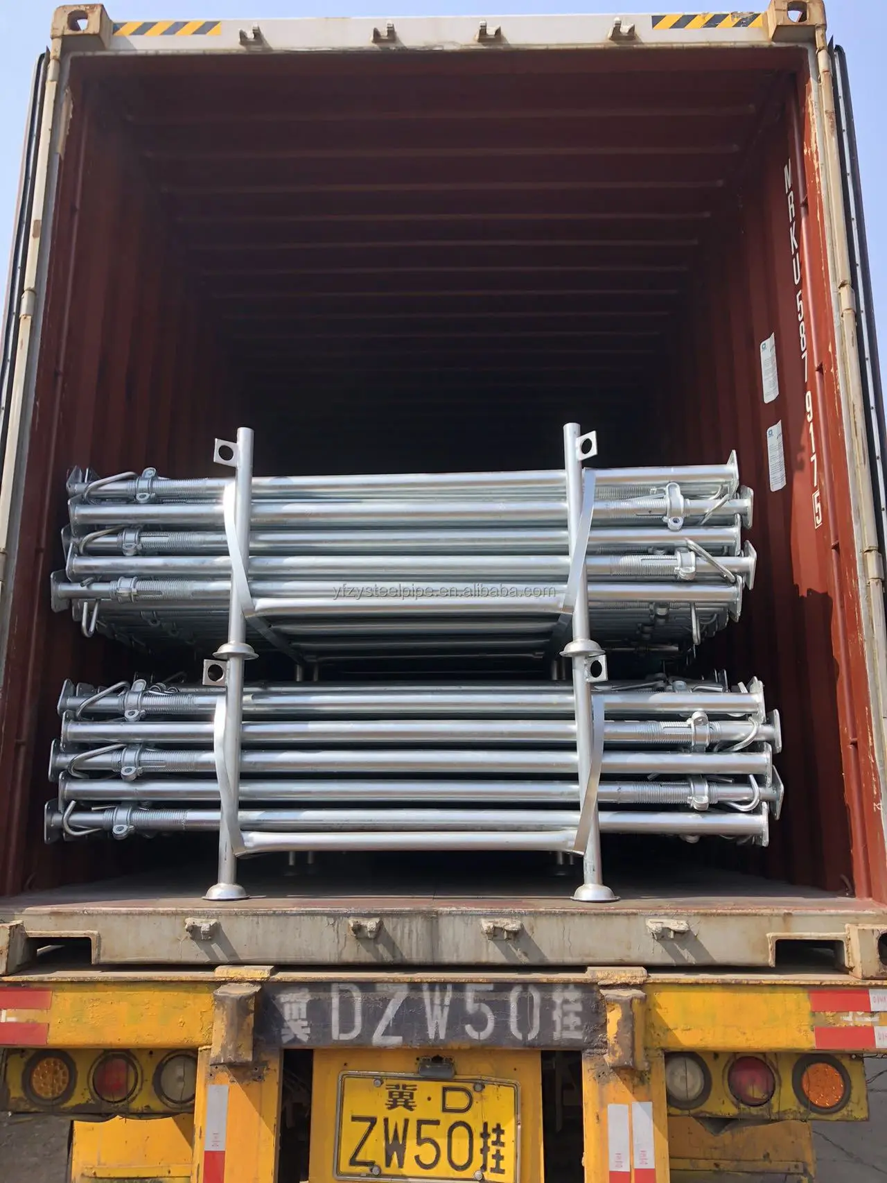 Ringlock Diagonal Braces Horizontal Ledger Trussed Beam Scaffolding ...