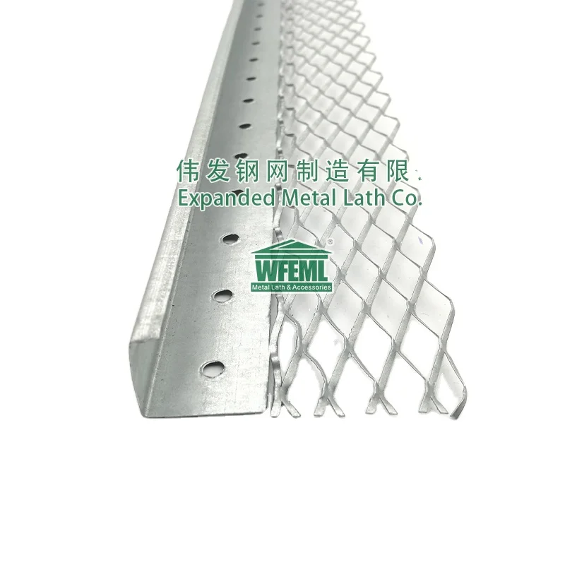 Stucco Expanded Flange Casing Bead - WFEML Non-Alloy Steel