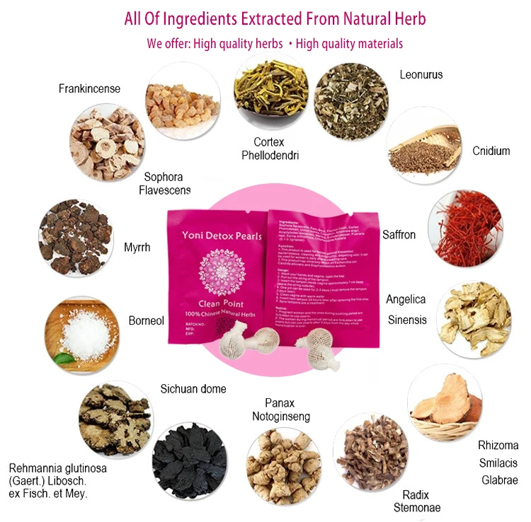 Chinese Herbs Products Original Nourish Vaginal Detox Clean Point ...