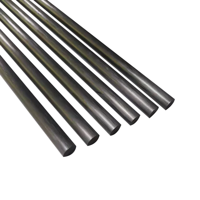 2mm Carbon Solid Round Rods Pultruded Carbon Fiber Pole With High Rigid ...