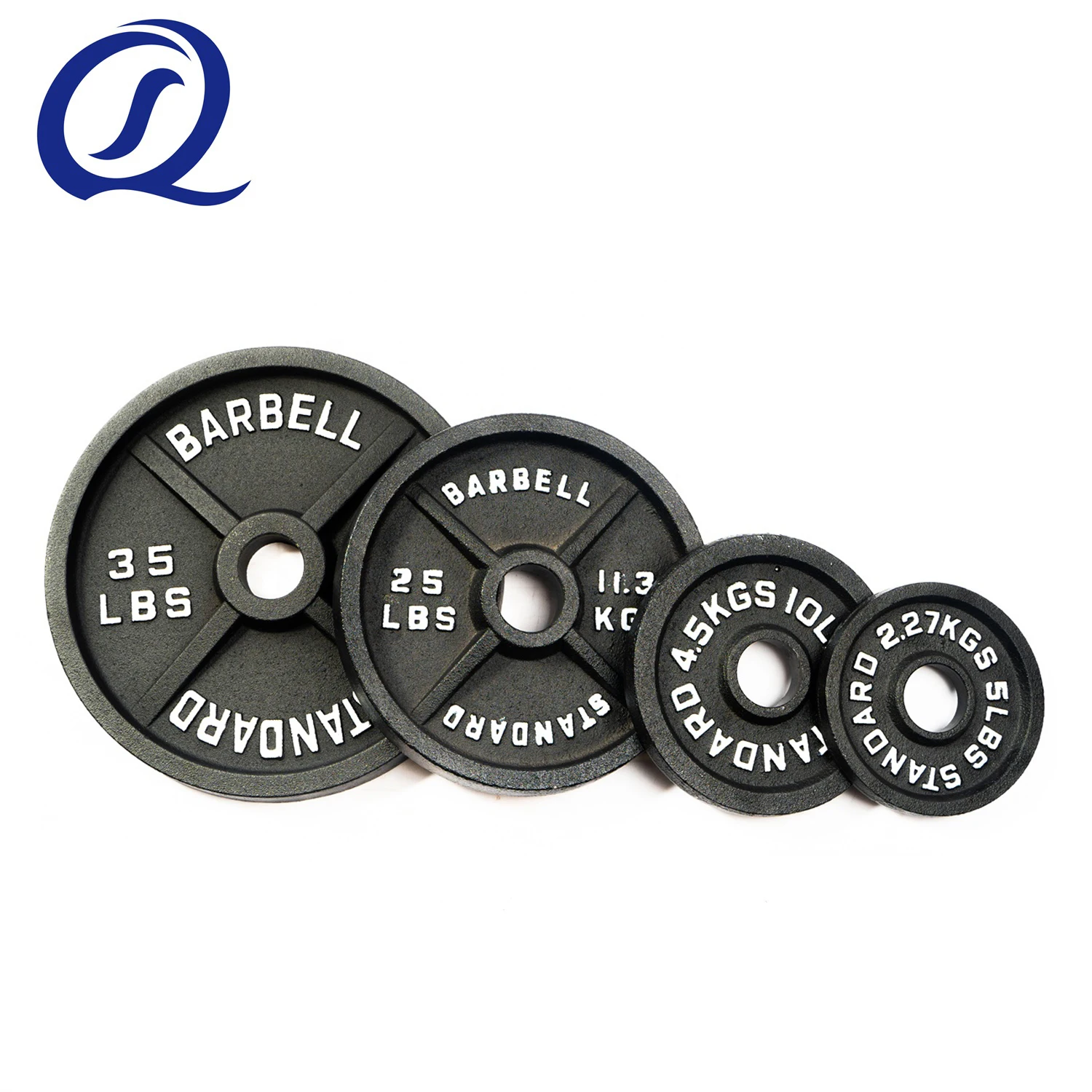 Wholesale Durable Cheap Cast Iron Barbell Weight Lifting Bumper Plate ...