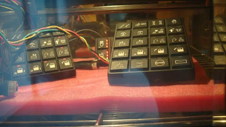 16 Buttons Professional Intelligent CAN Bus Keypad IP67