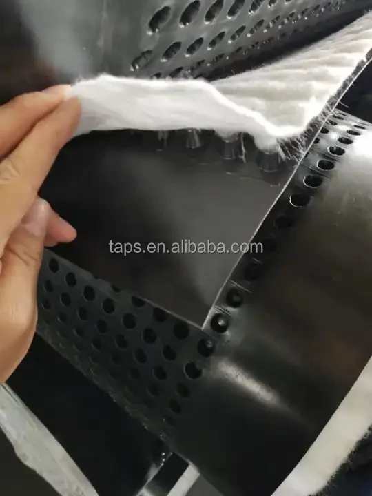 China Geotextile Drainage Board Composite Drainage Boards - Buy Plastic ...