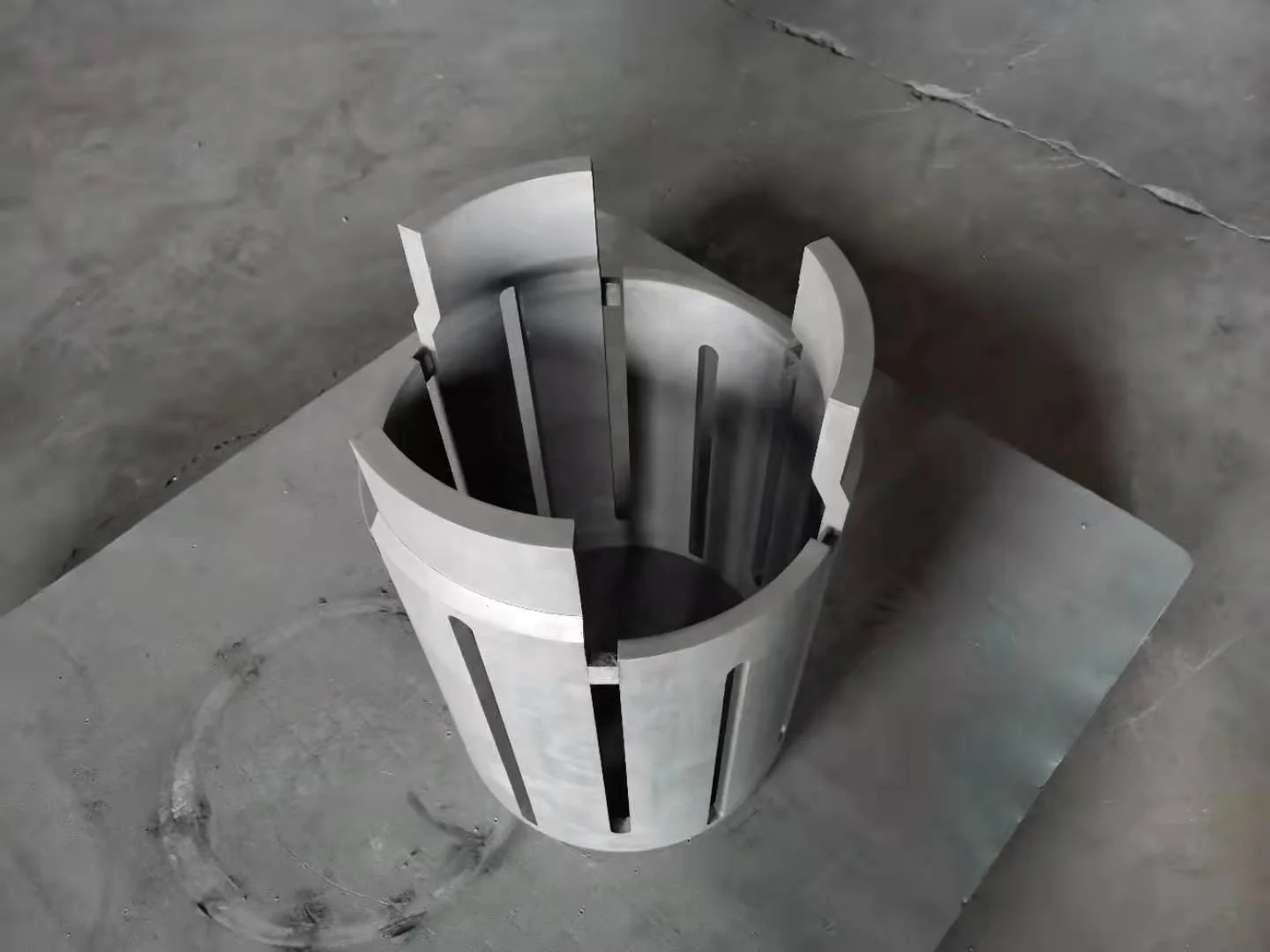 Graphite Crucible Stand For Hot Zone Of Vacuum Furnace - Buy Graphite ...