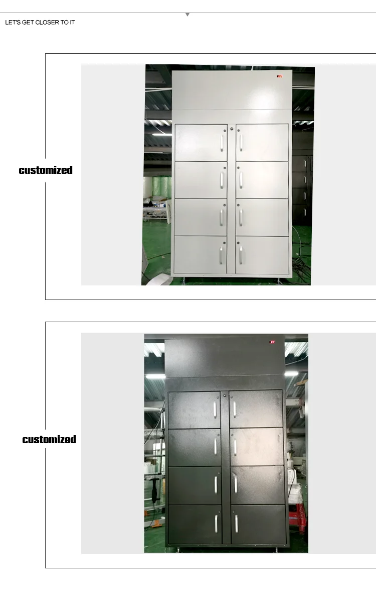 Refrigerated Lockers Contain Individual Compartment Each Column ...