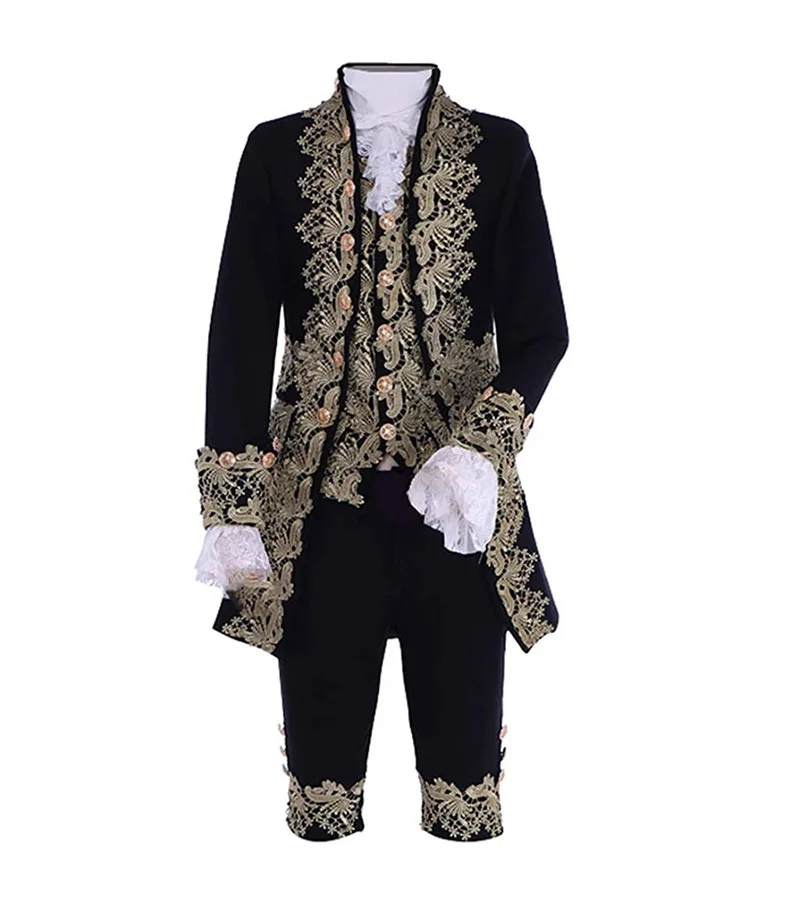 18th British Prince Costume - Retro Rococo Aristocrat Suit for Men ...