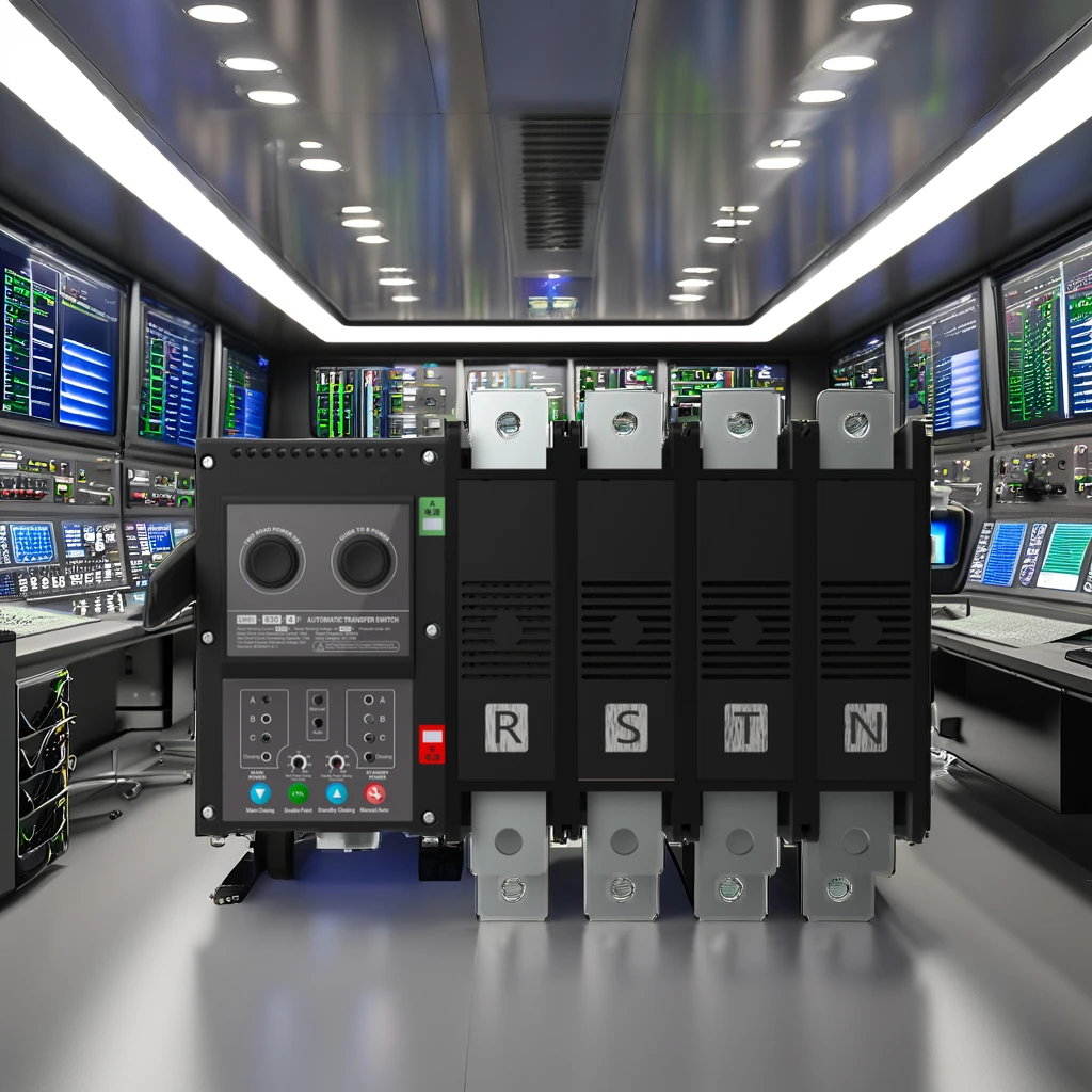 ATS LMS1-630SA Automatic Transfer Switch Manual Instruction 63A-630A 2P ...