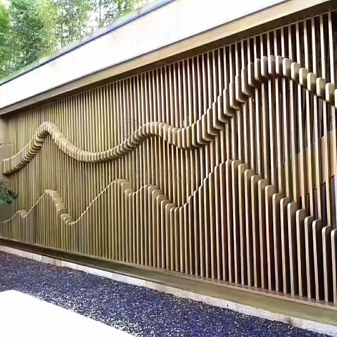 Panel Dinding Profil Eksterior Aluminium Pelapis PCB Bangunan| Alibaba.com