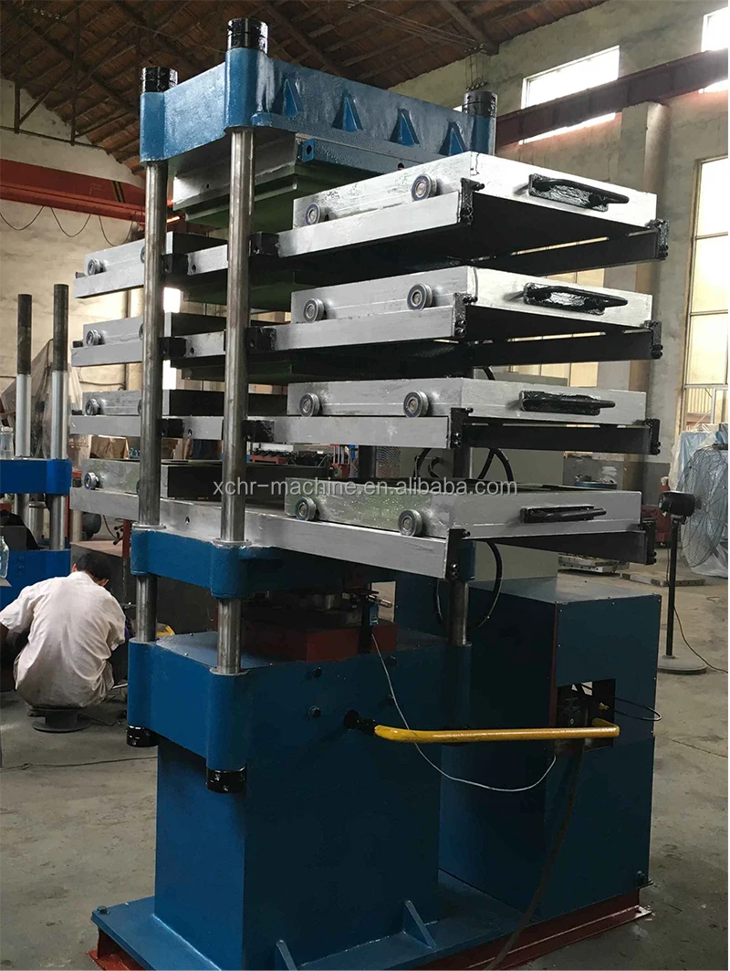 Waste Tire Rubber Floor Tile Production Line Equipment For Processing ...